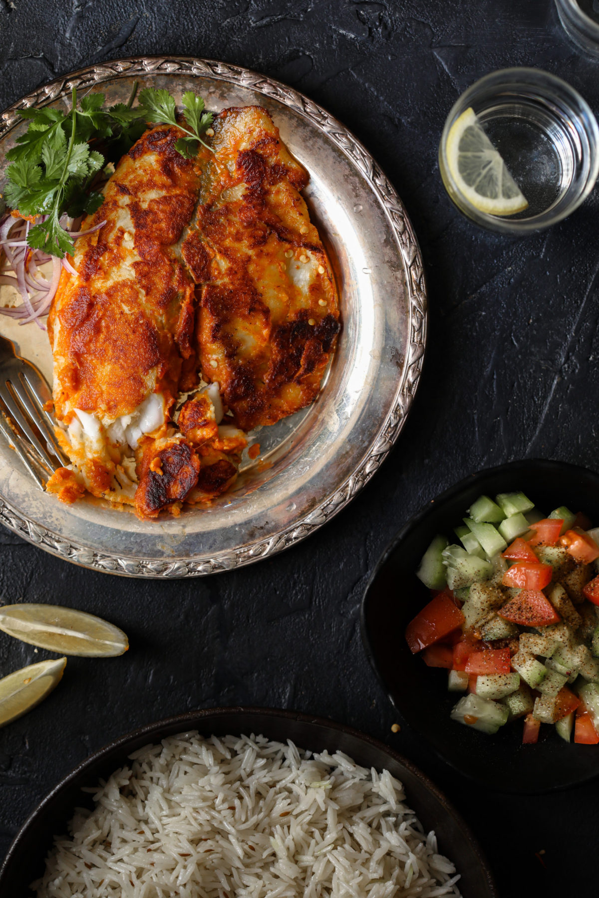 Spicy Fish Fry - South Indian style simple Fish Varuval