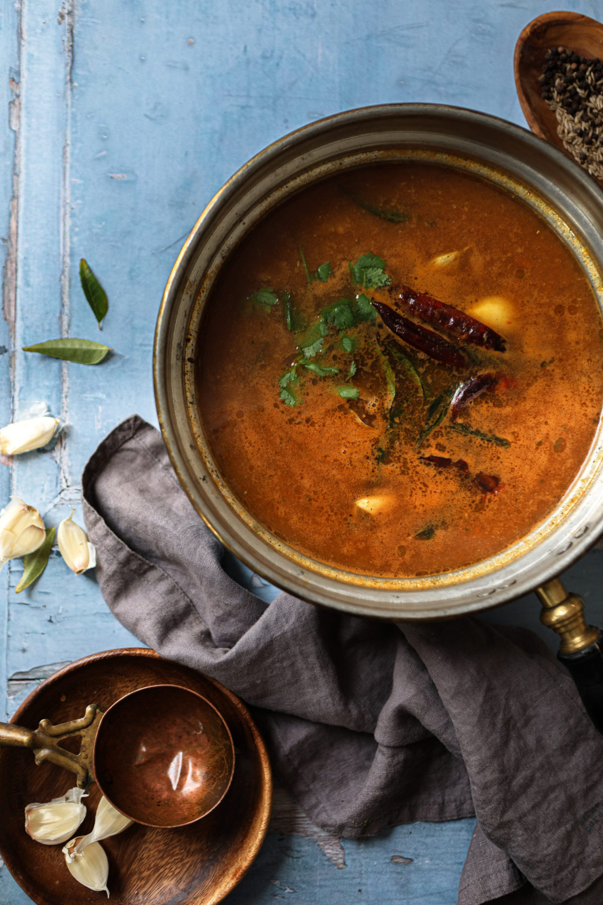 Pineapple Rasam - Udipi Style Spicy Pineapple Rasam