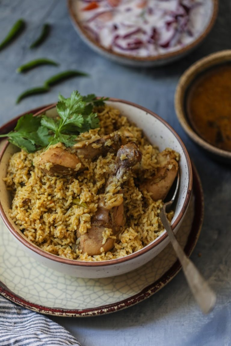 Ambur Chicken Biryani - South Indian Style Biryani